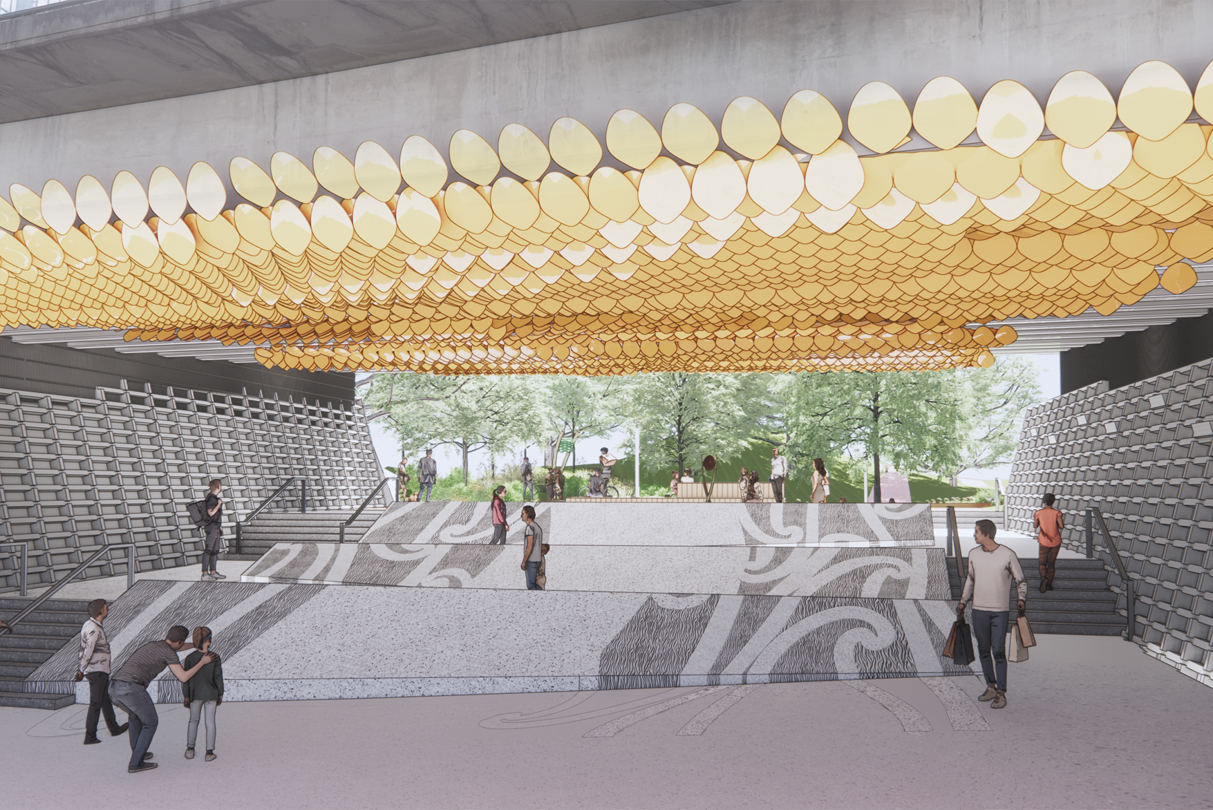 Myers Park Underpass | Boffa Miskell