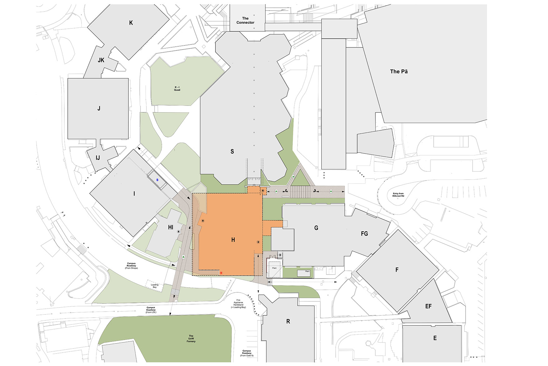 H Block Development, University of Waikato | Boffa Miskell
