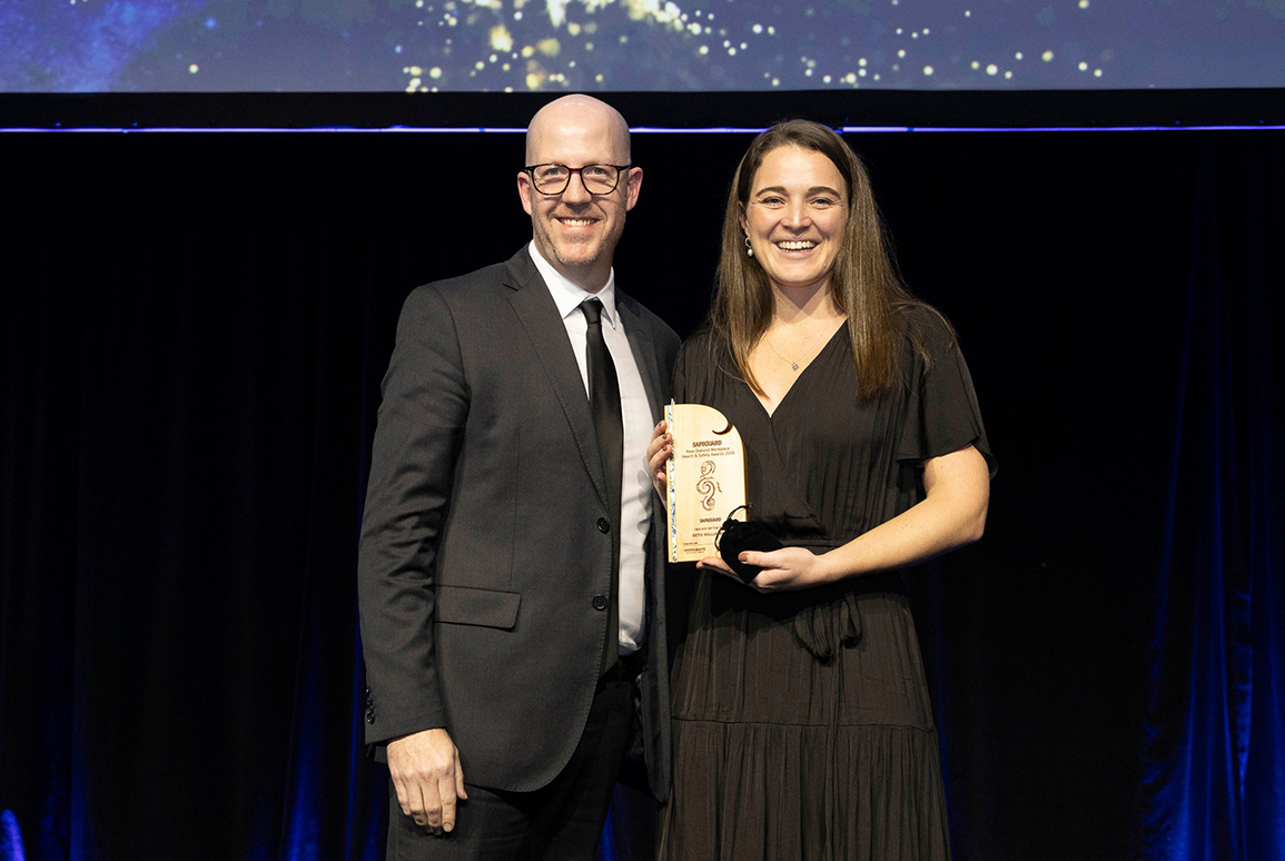 Representative Award at The New Zealand Workplace Health and Safety ...
