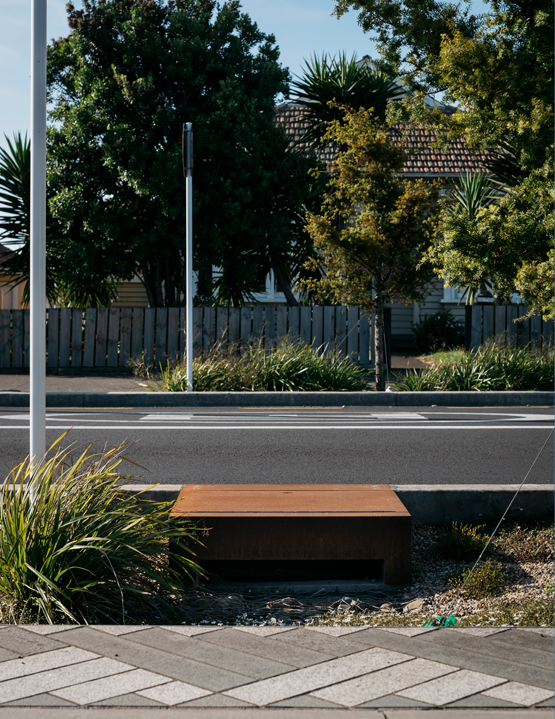 Bio-Filtration Garden Catchpit - Ōtāhuhu Town Streetscape Upgrade ...