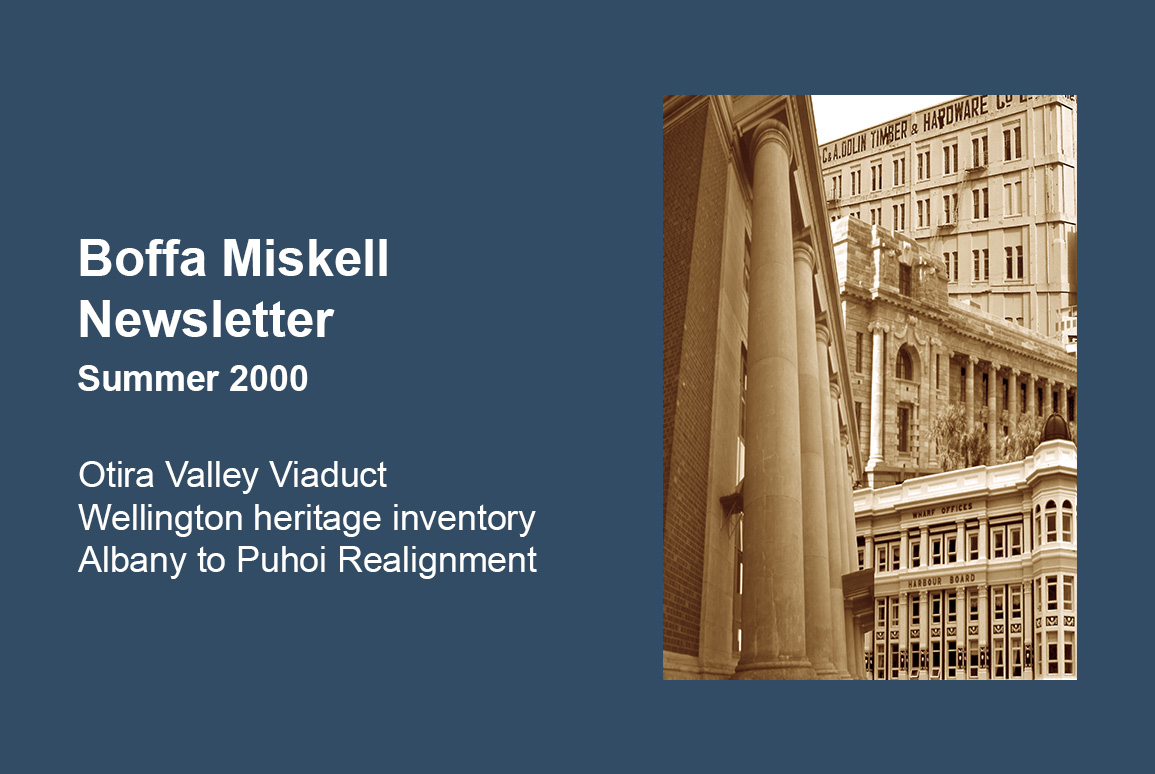 Boffa Miskell Newsletter: Summer 2000 | Boffa Miskell
